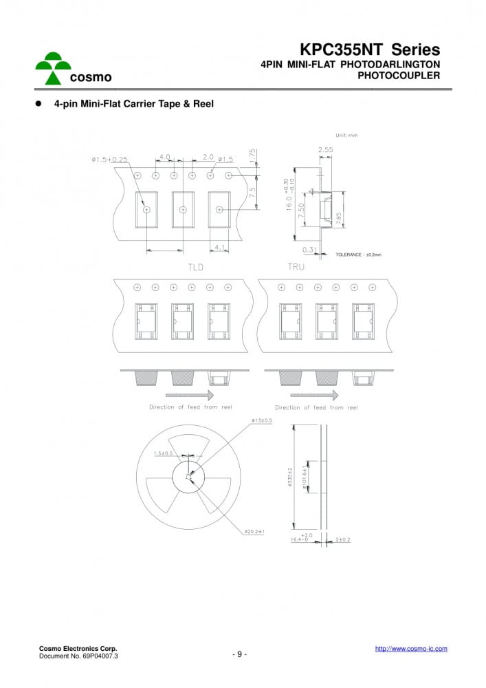 KPC355NT0ETLD datasheet page 9