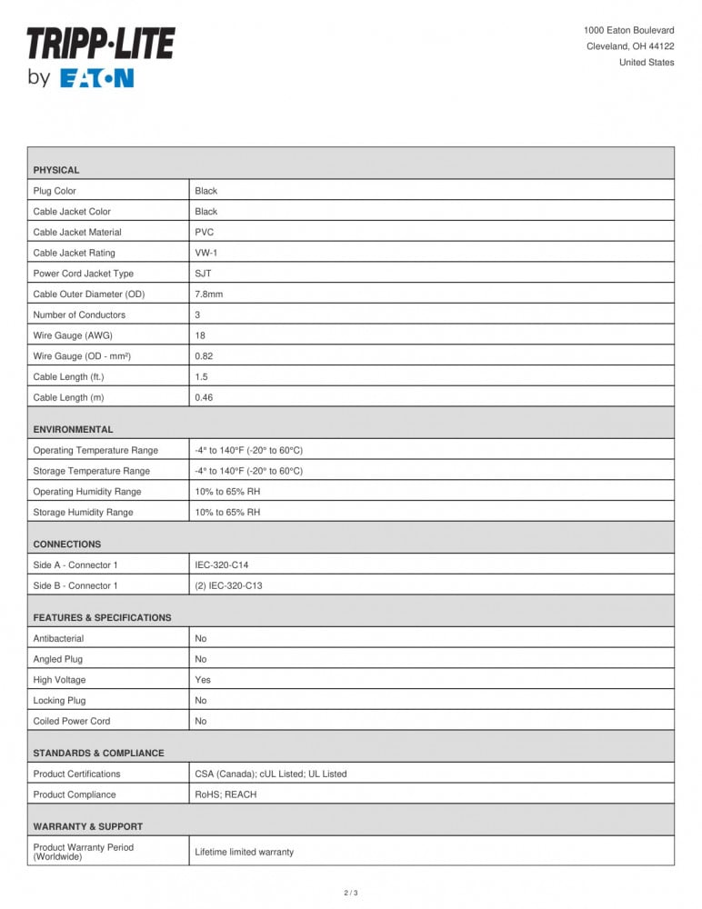 P004-18N-2C13 technical document page 2