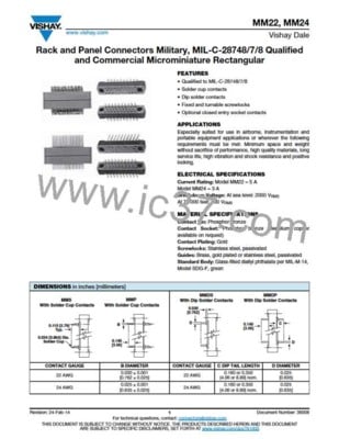 VISHAY SMD01-261H1 Specialized Connector