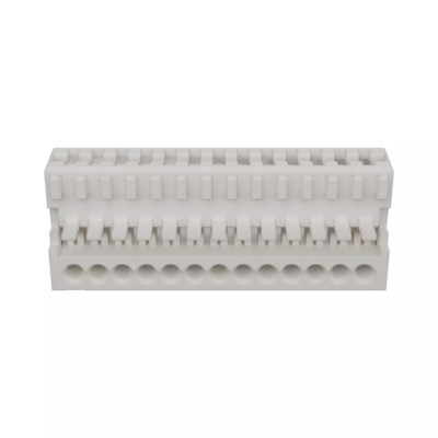 Appli-Mate RAST 2.5 IDT Housing, 2.50mm Pitch, Female, 13 Circuits, Beaded Terminal, All Position Keys, Slotted Endwalls for sale