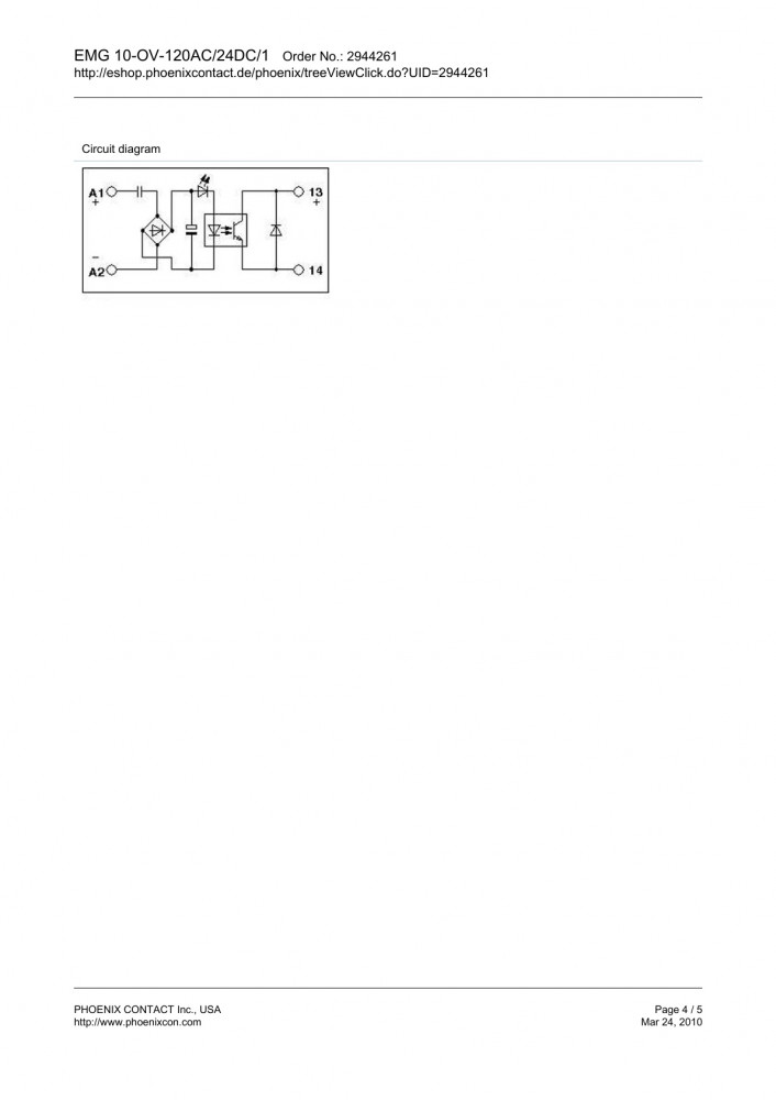 Phoenix Contact 2944261 technical document page 4