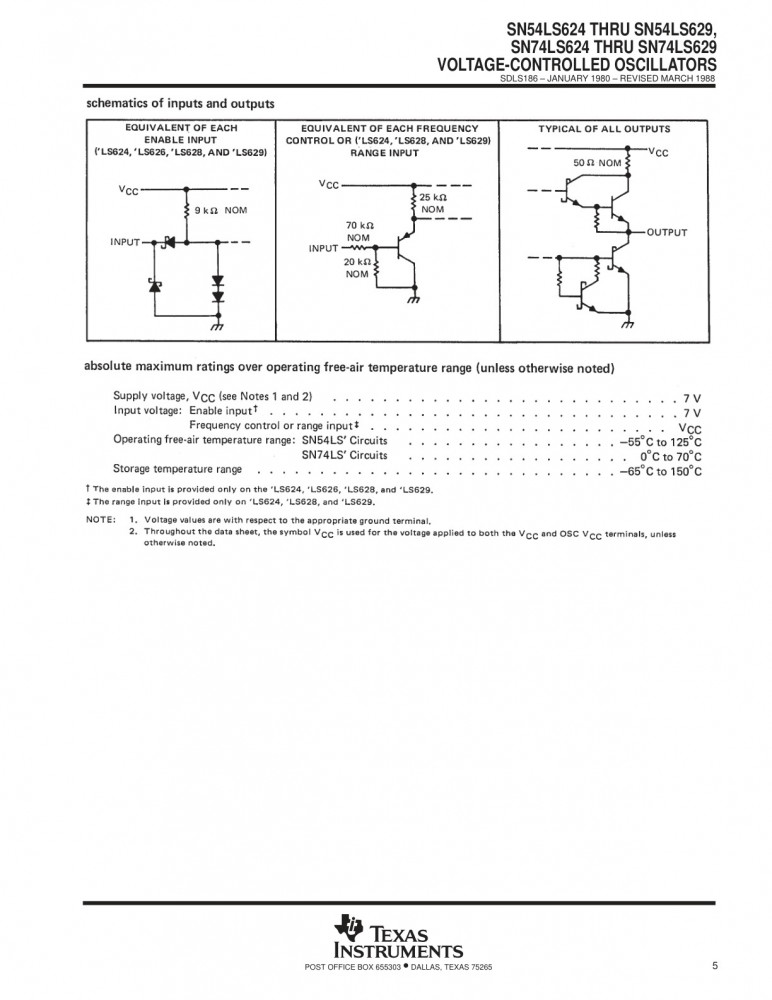 74LS626N technical document page 7