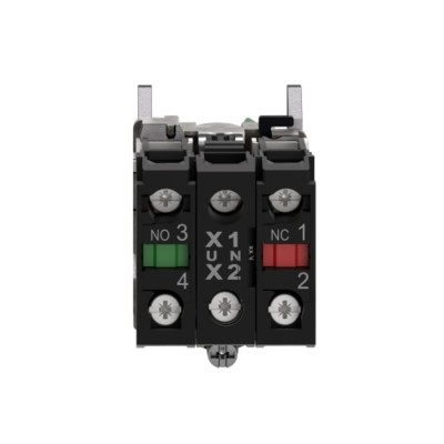 Schneider XB4BD25 Selector Switch – 2-Position Maintained Contact Block