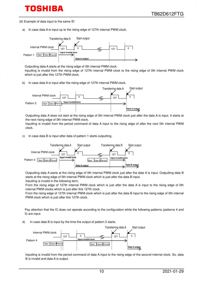 TB62D612FTG datasheet page 10