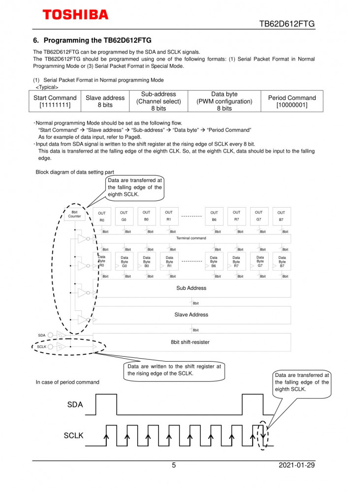 TB62D612FTG datasheet page 5