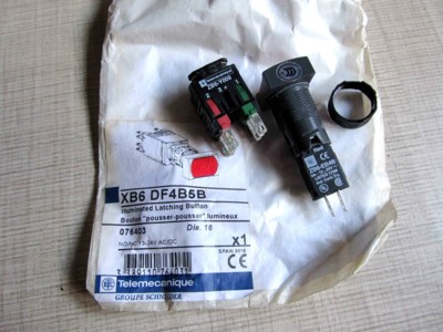 Schneider XB6DF4B5B Pushbutton Switch for sale