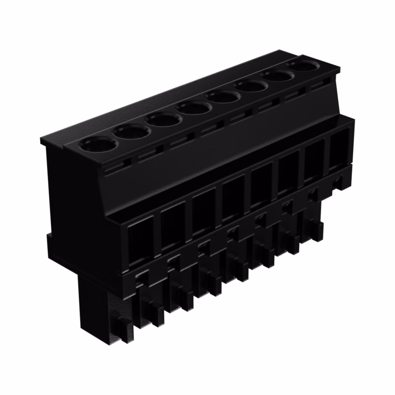 3.81mm Pitch Eurostyle Vertical Plug, Front Wire Entry, 8 Circuits for sale