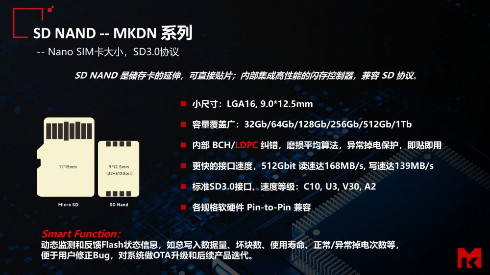 MK SD NAND test adapter documentation page 10
