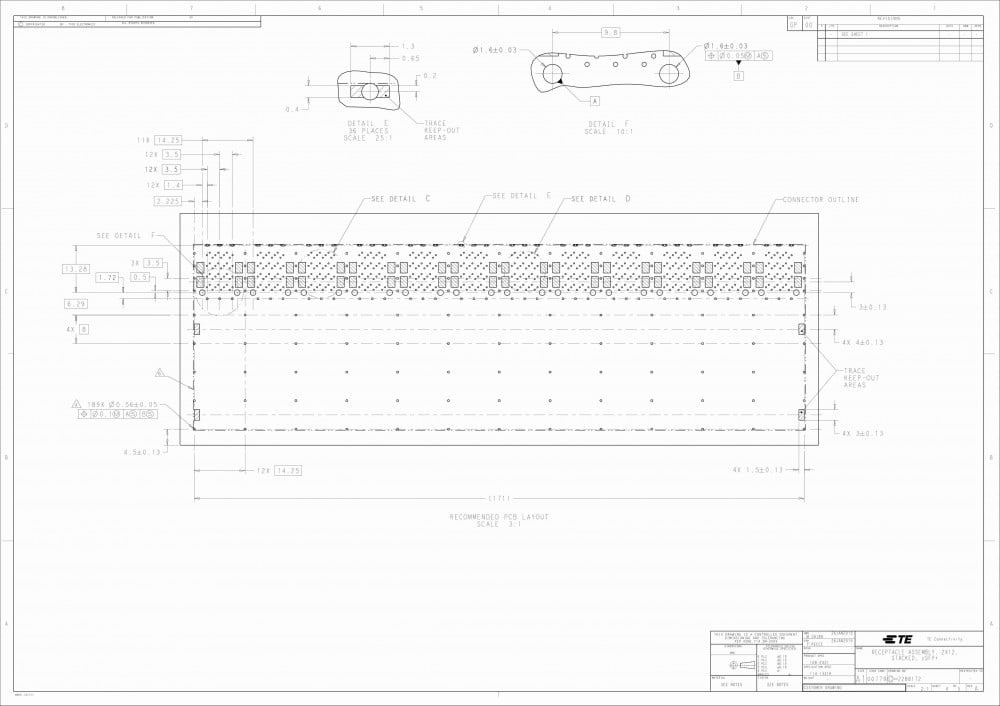 TE Connectivity 2288172-3 drawing sheet 4