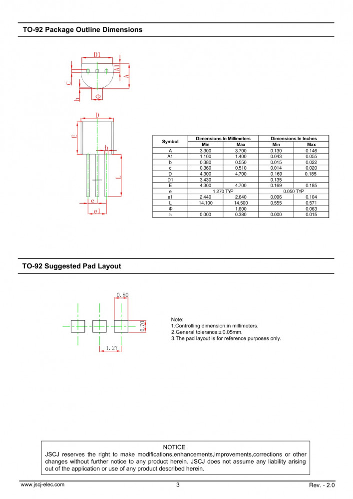 BC557-TA datasheet page 3