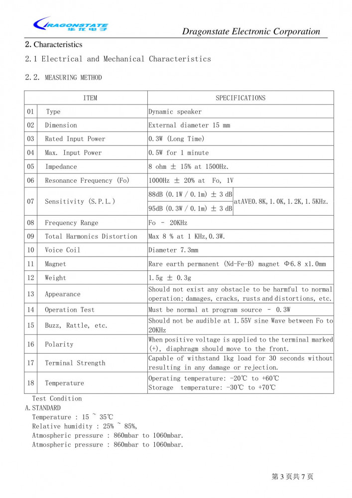 HDK-150834-001 specification page 3