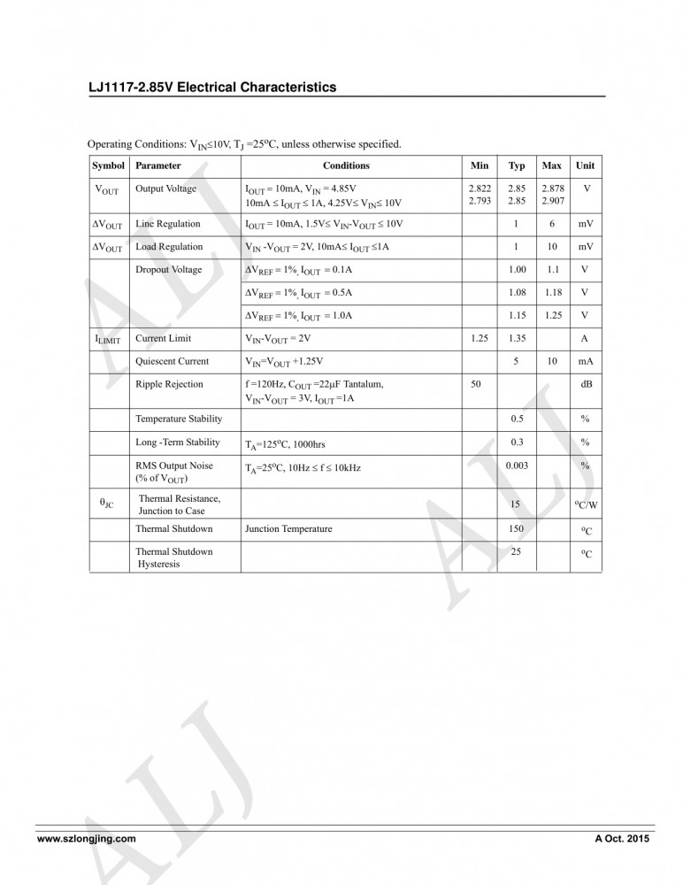 AMS1117-3.3 datasheet page 7