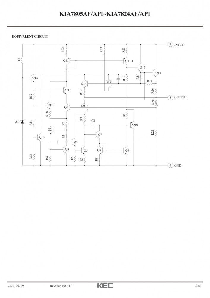 KEC KIA7805AF datasheet page 2