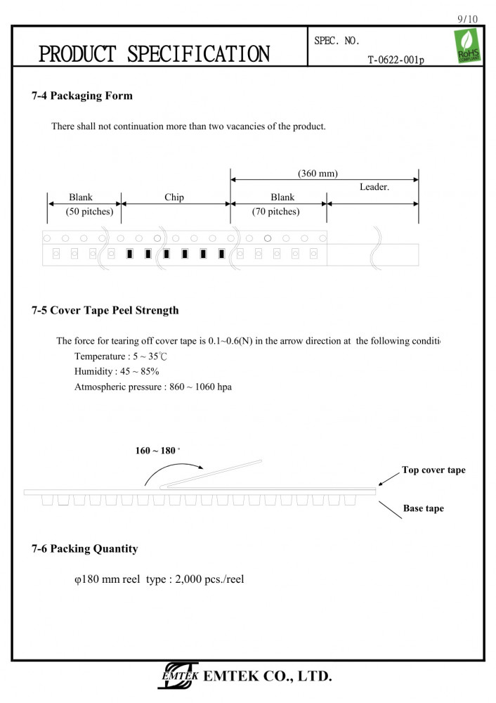 EMTEK LCF1008 specification page 10