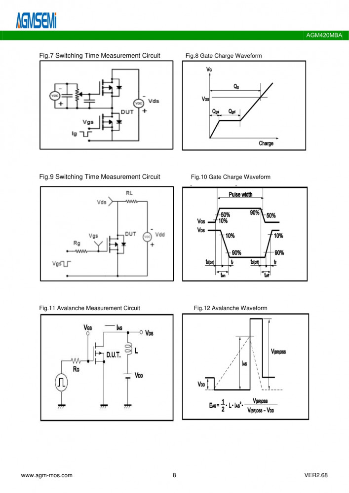 AGM420MBA datasheet page 8