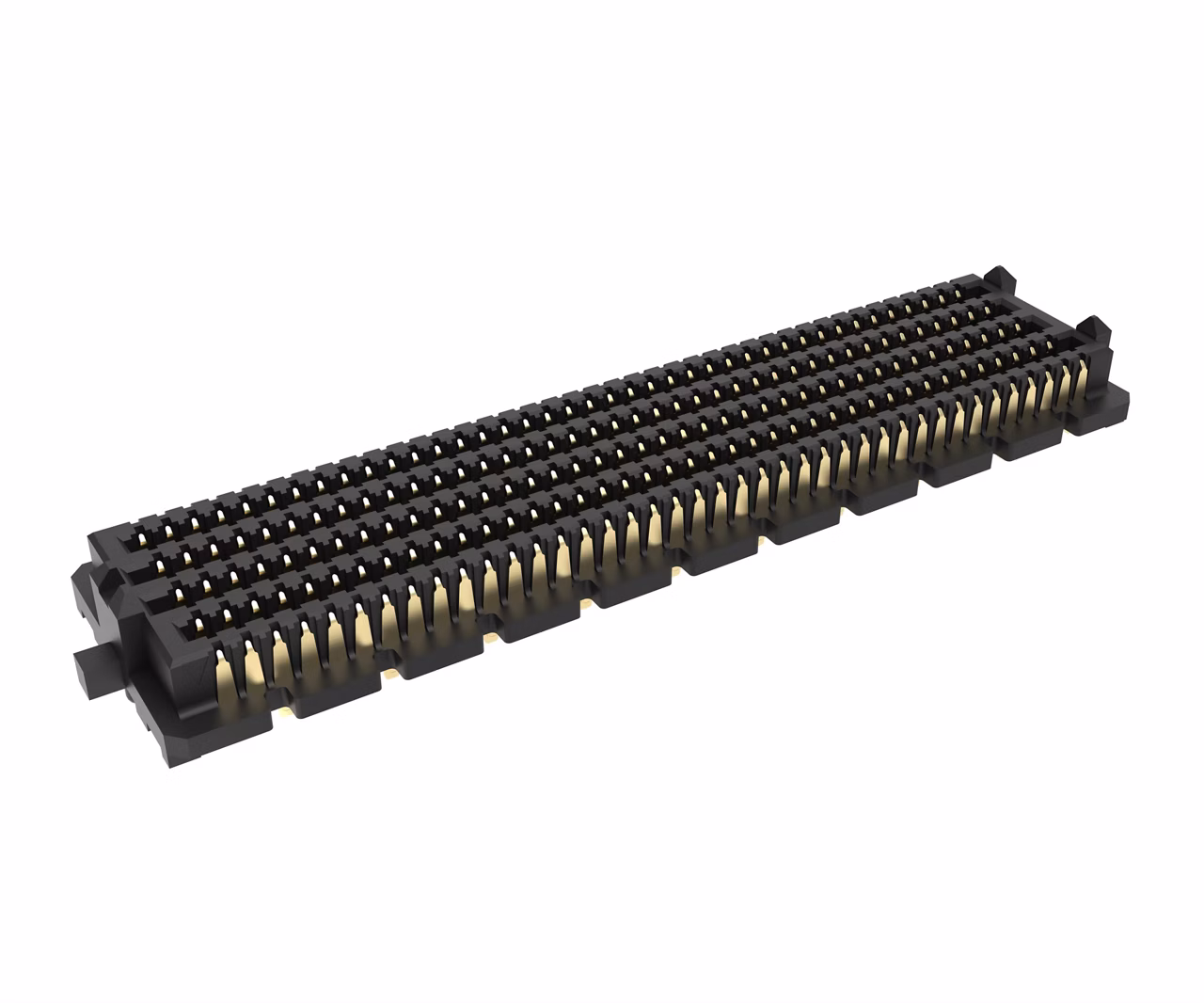 1.27mm Pitch, SEARAY Plug, 400 Circuits, 7.00mm Unmated Height, 10 Rows, with Pegs, Solder Charge Lead-Free