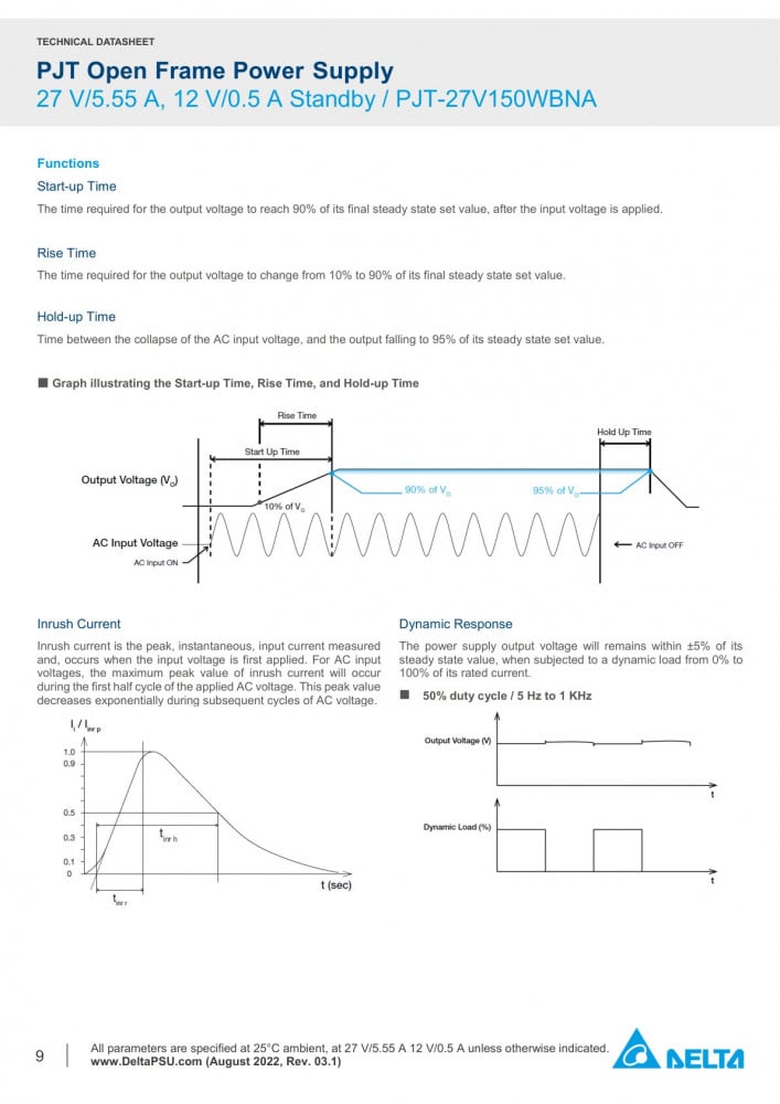 PJT-27V150WBNA datasheet page 9
