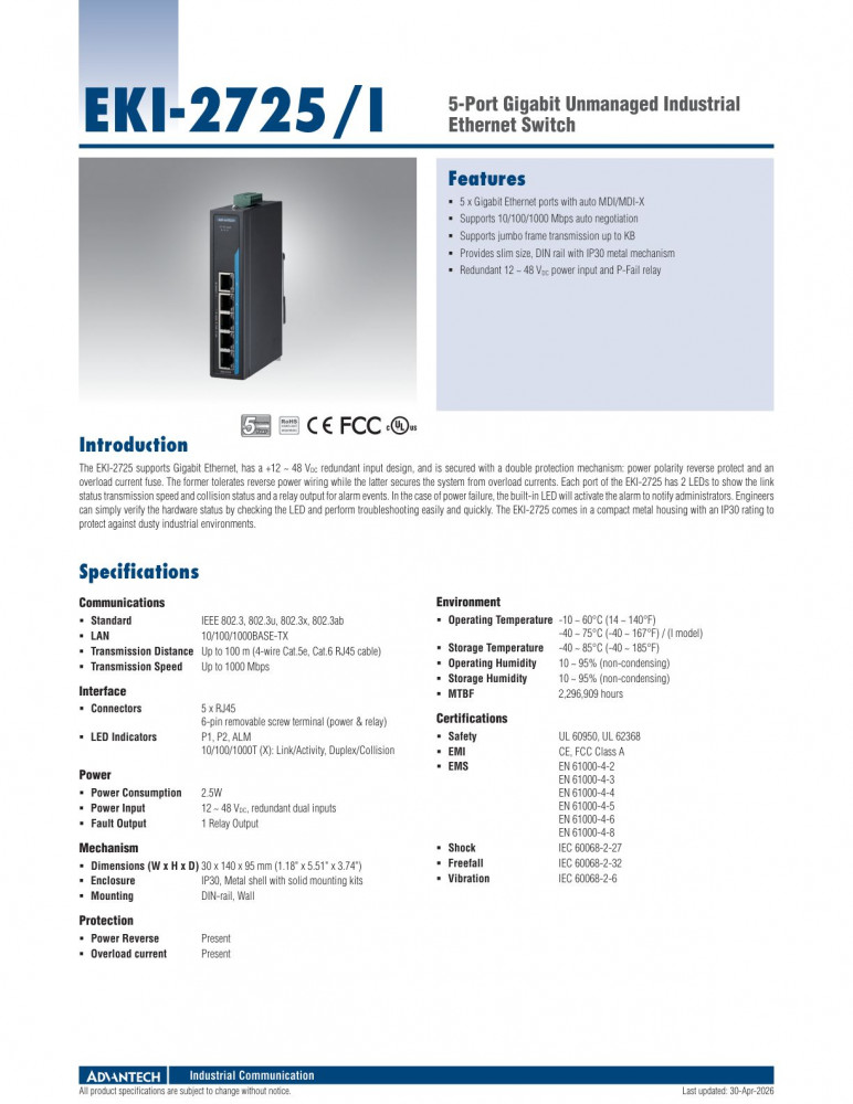 EKI-2725I product document page 1
