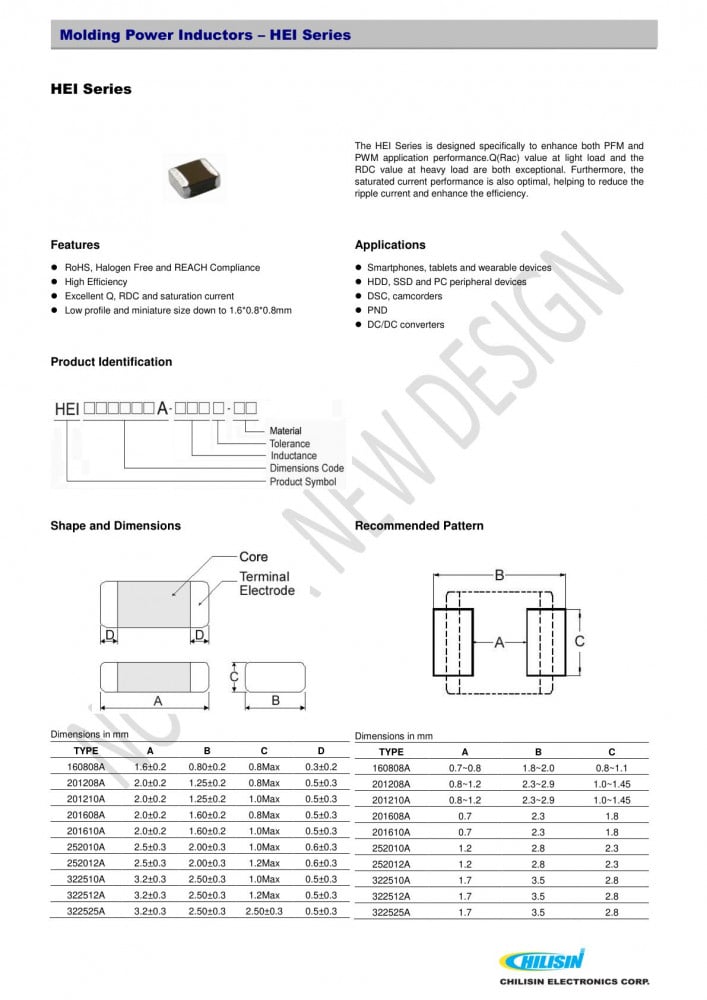 HEI Series datasheet page 2