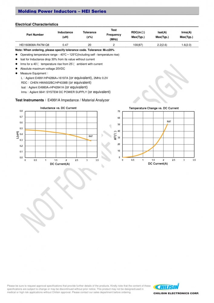 HEI Series datasheet page 3