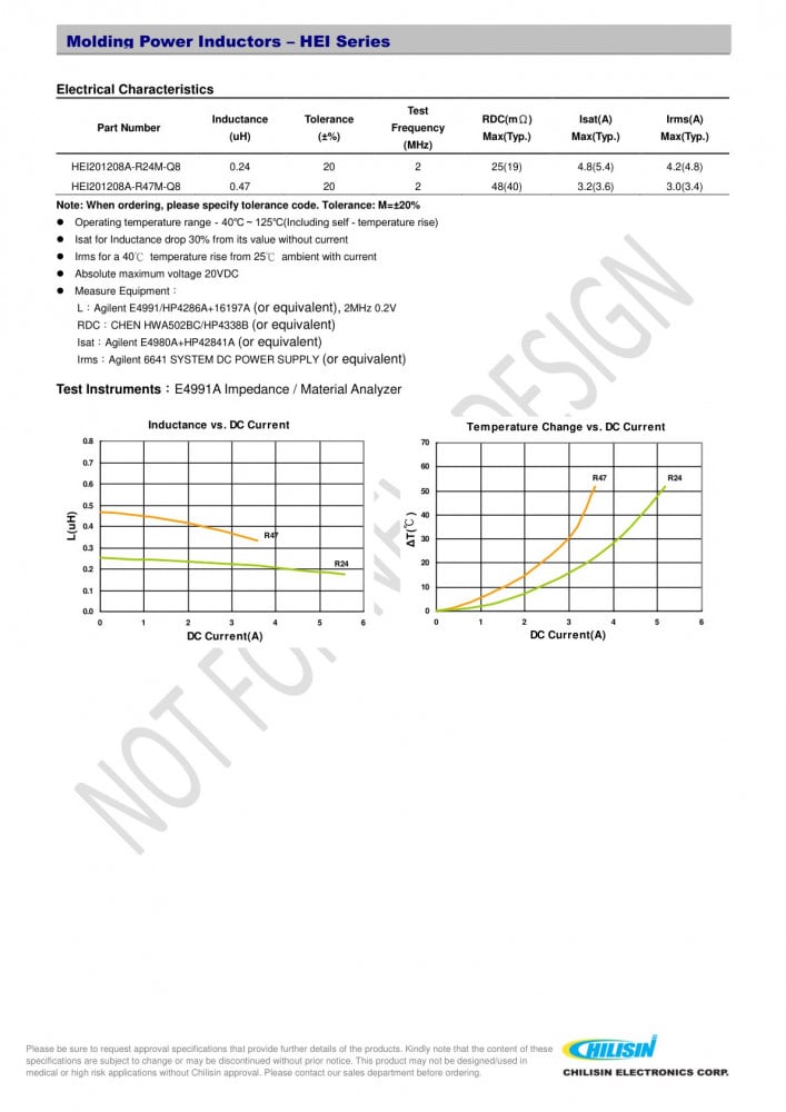 HEI Series datasheet page 4