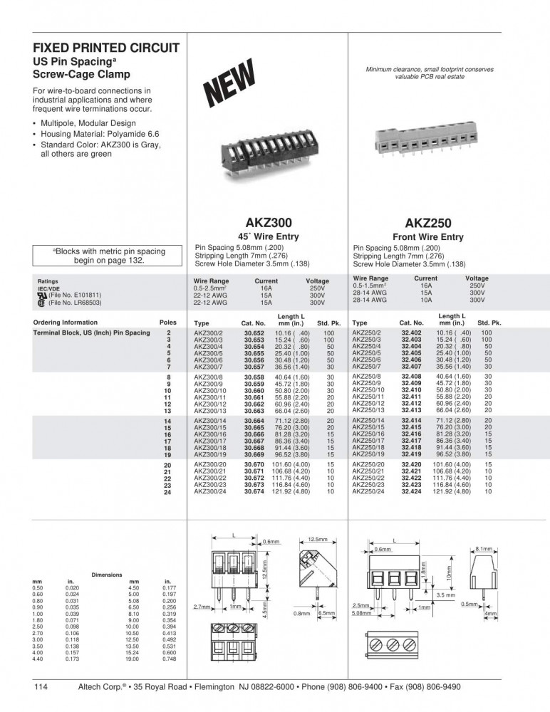 Altech technical document page 3