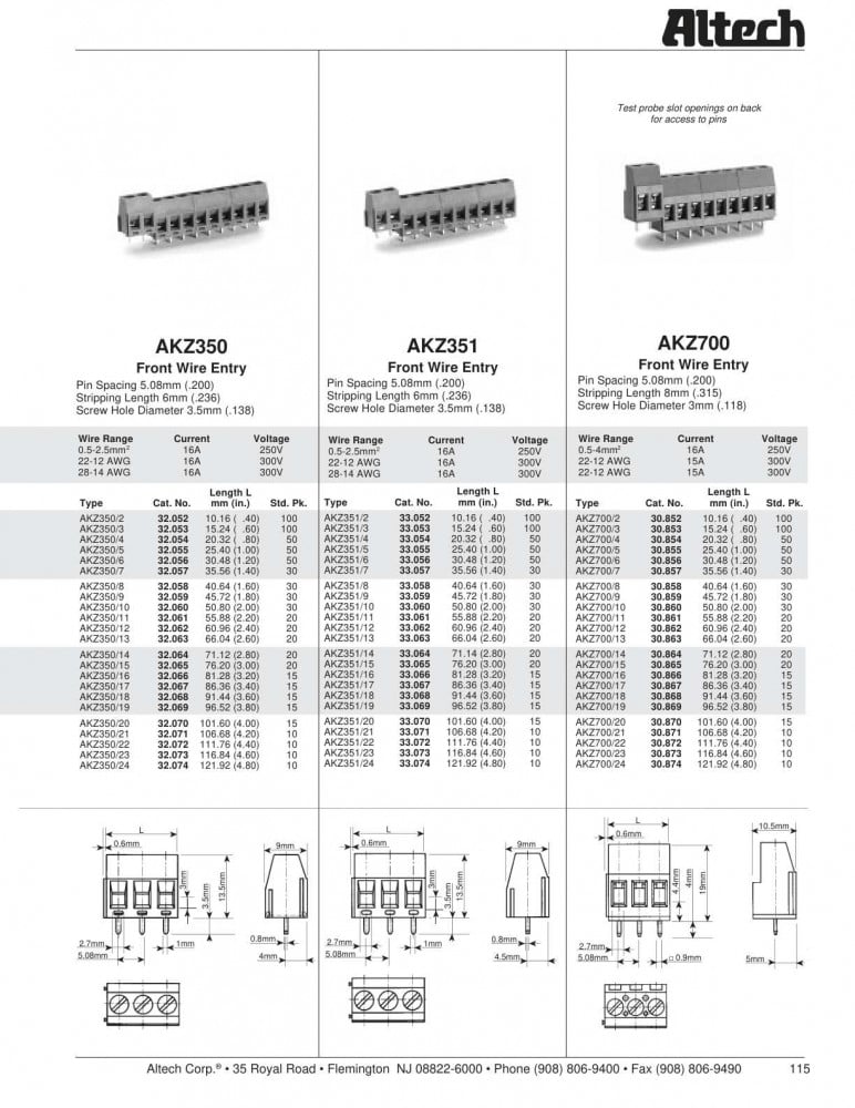 Altech technical document page 4