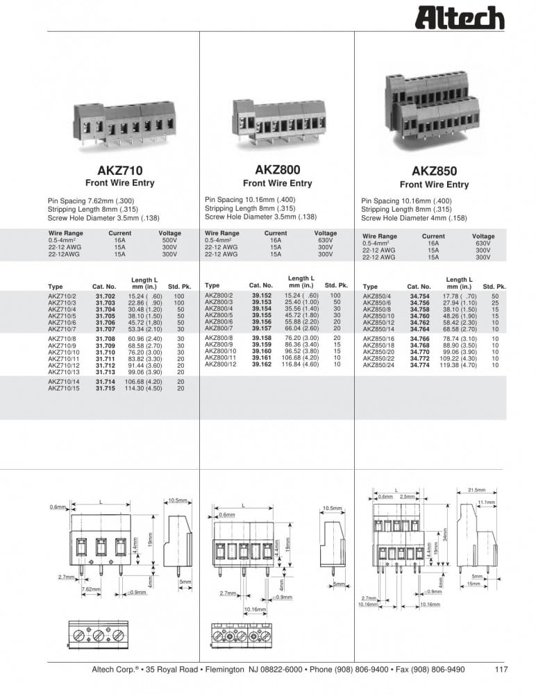 Altech technical document page 6