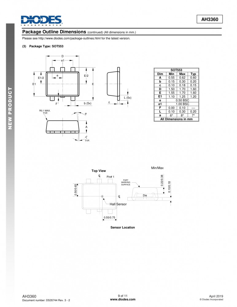 AH3360 datasheet page 9