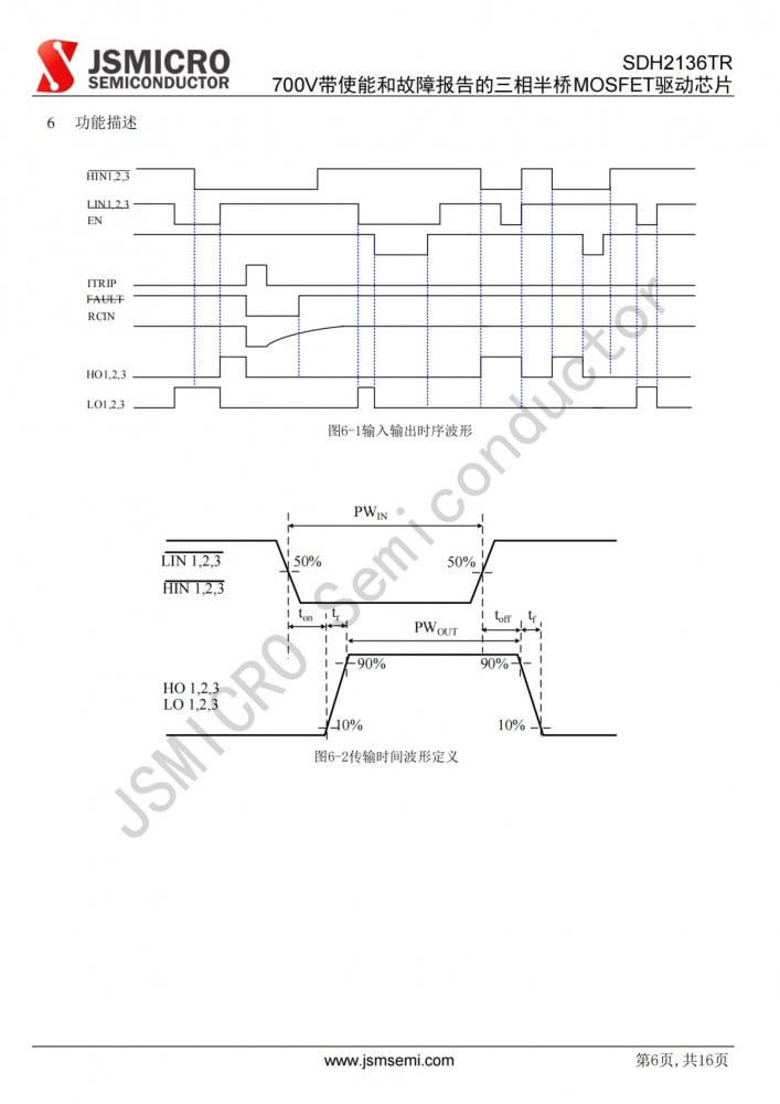 SDH2136TR datasheet page 6