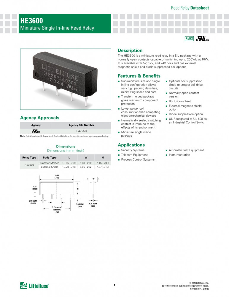 HE3671A1210 technical document page 1