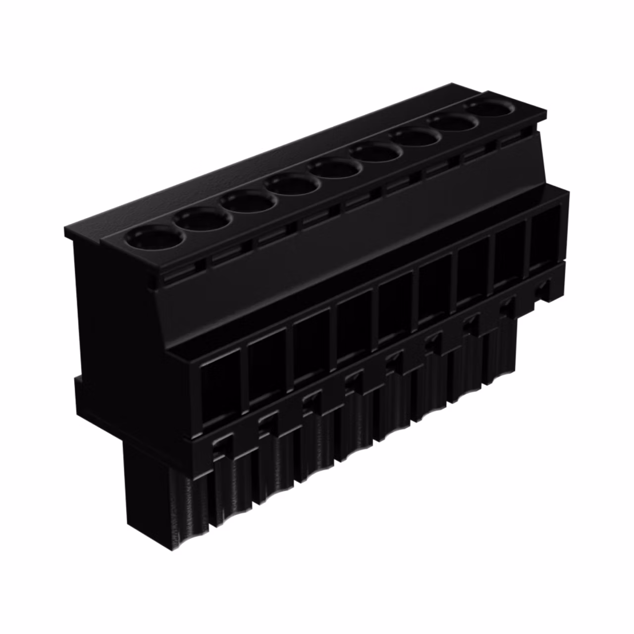 3.50mm Pitch Eurostyle Vertical Plug, Rear Wire Entry, 9 Circuits for sale