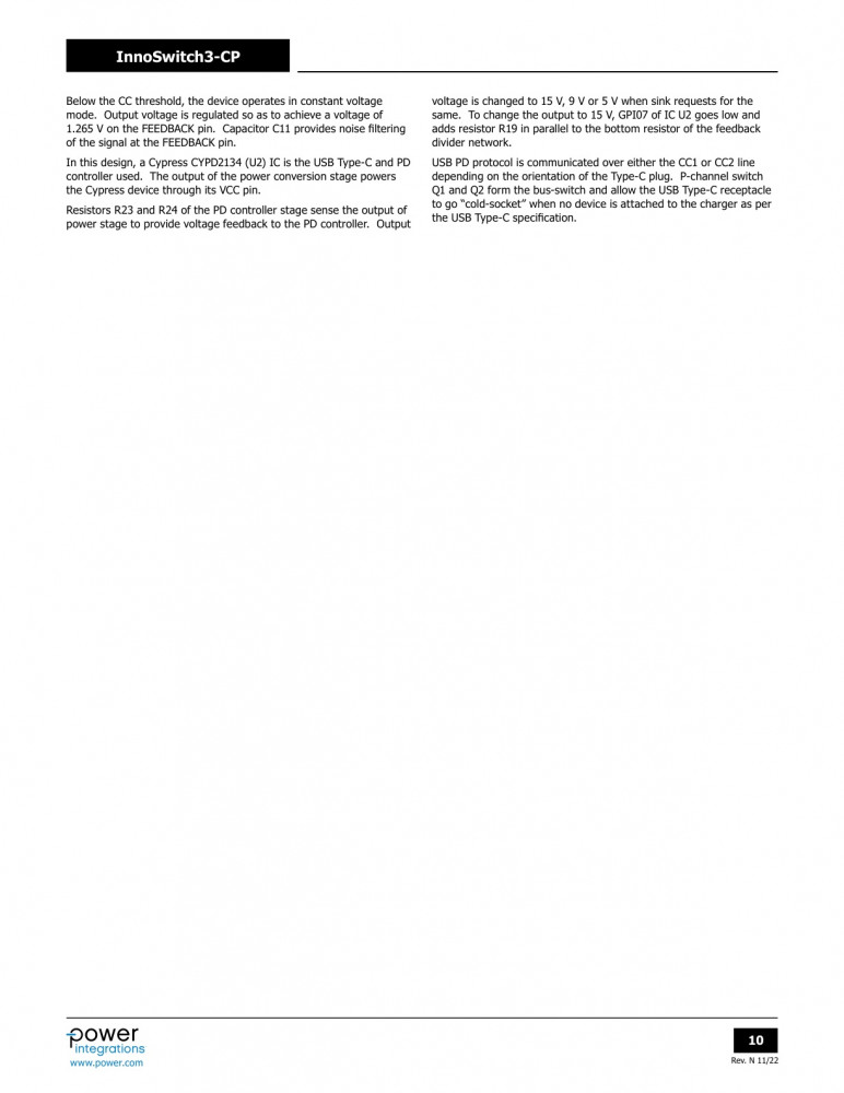 INN3276C datasheet page 10
