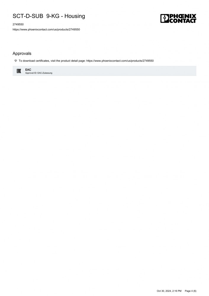 Phoenix Contact 2749550 product document page 4