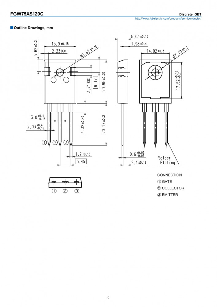 FGW75XS120C datasheet page 6