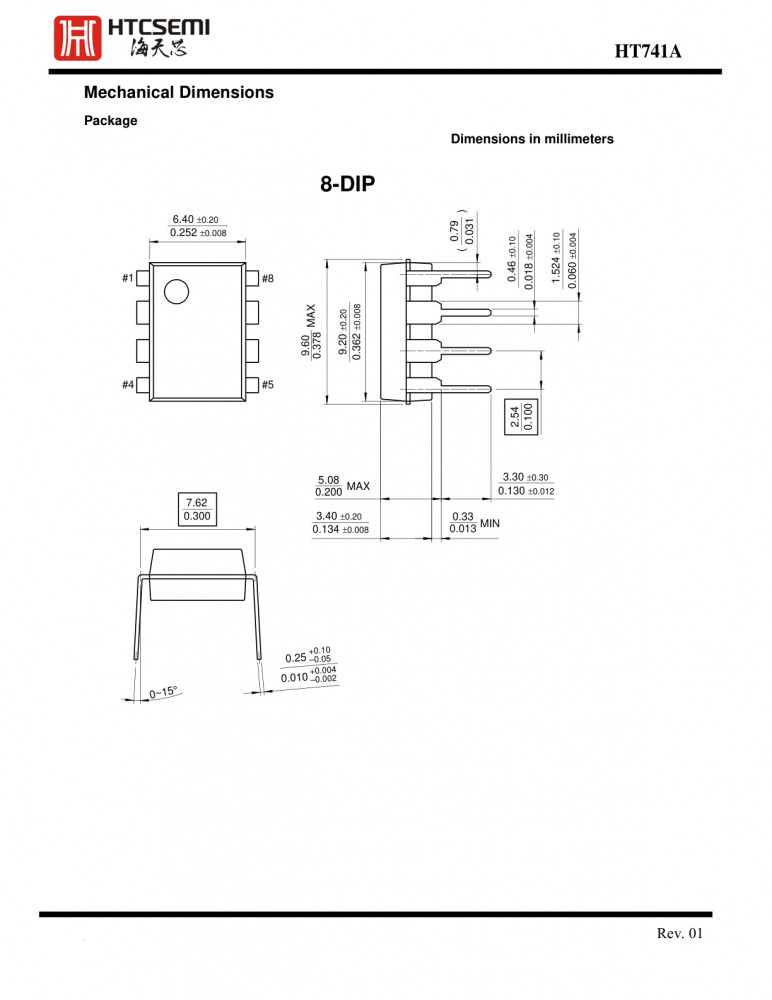 HT741ARZ datasheet page 4