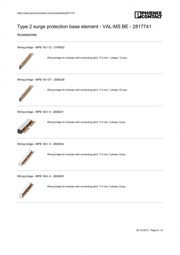 Product document page 6