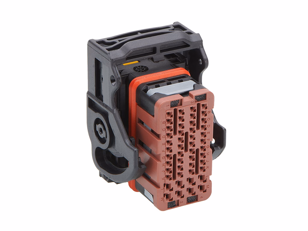 .635mm, 1.50mm, CMC Receptacle, 36 Circuits, Right Wire Output, Brown Coding, Mat Sealed, Row 1 closed for sale