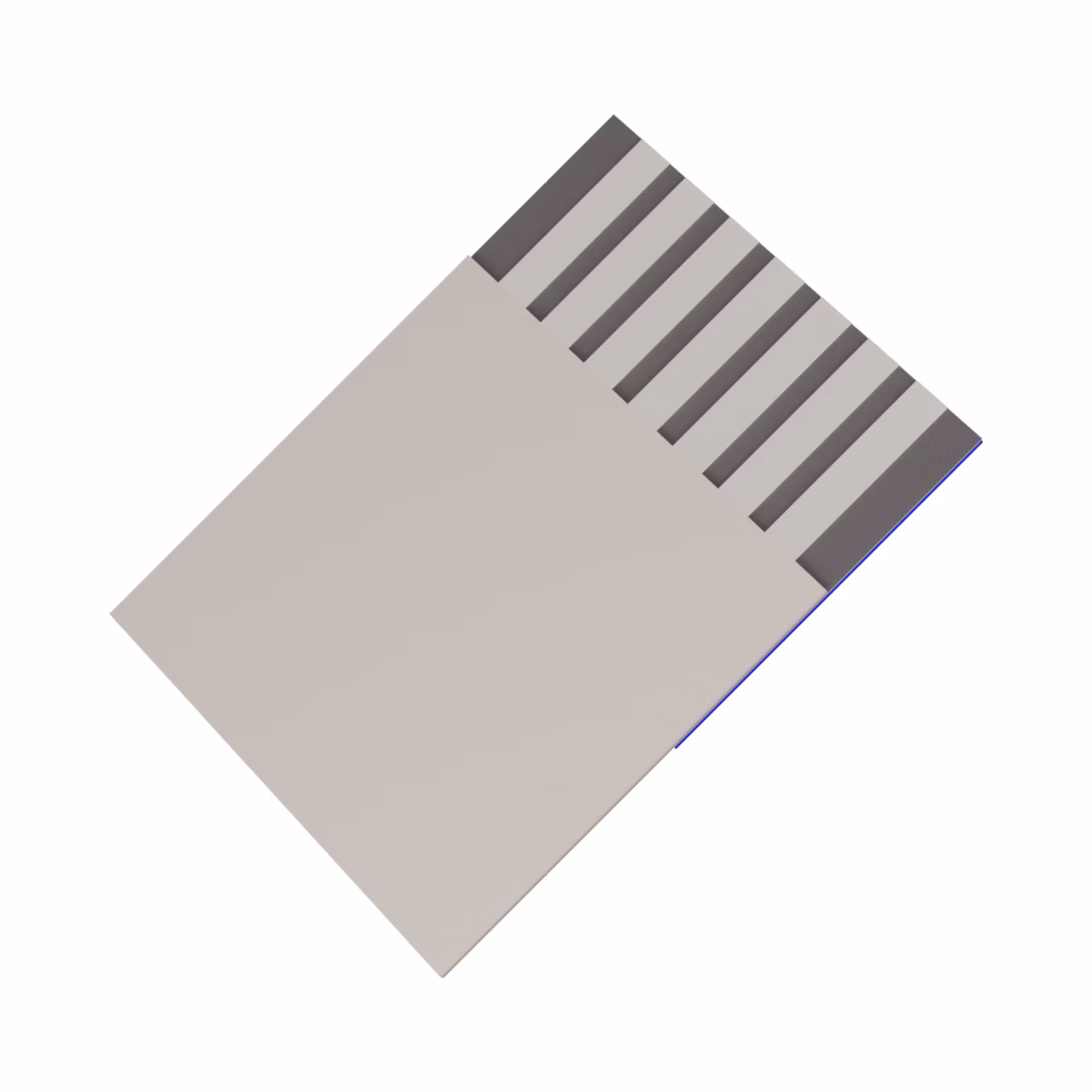 1.25mm Pitch Premo-Flex FFC Jumper, Opposite Side Contacts (Type D), 102.00mm Cable Length, Tin (Sn) Plating, 7 Circuits for sale