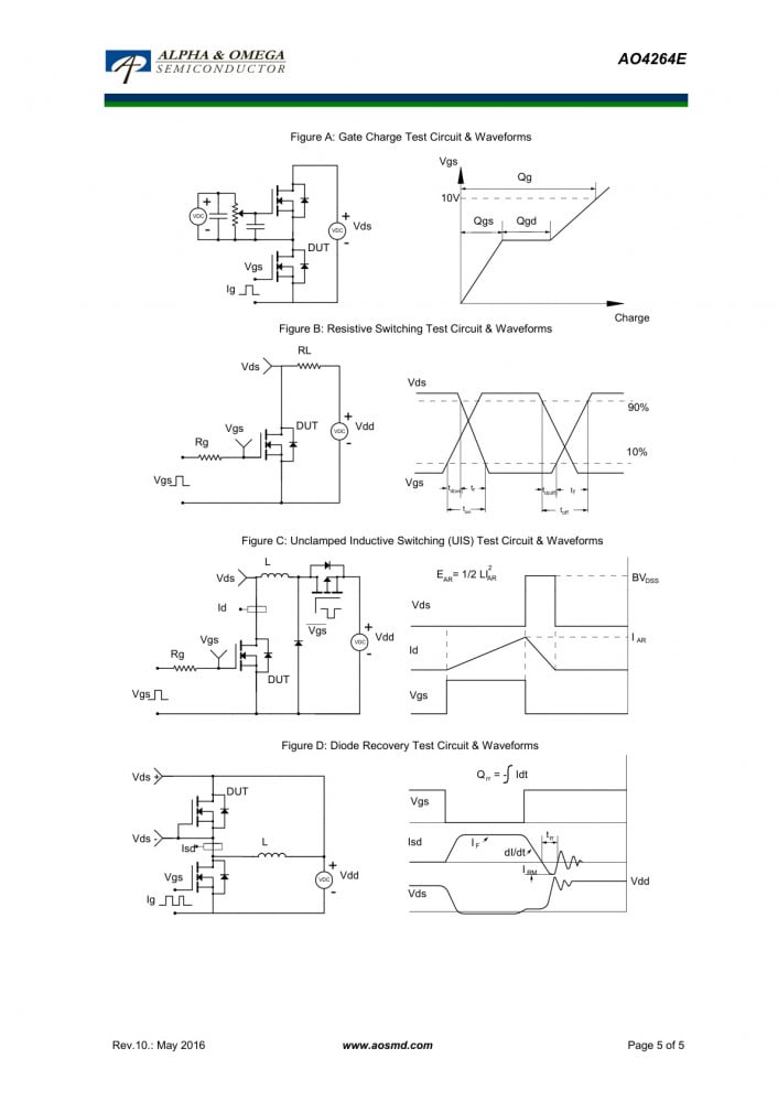 AO4264E datasheet page 5