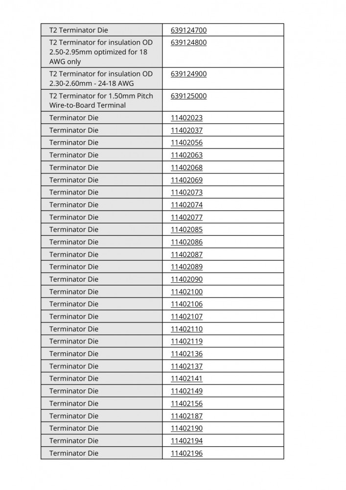 Tooling specification document page 10