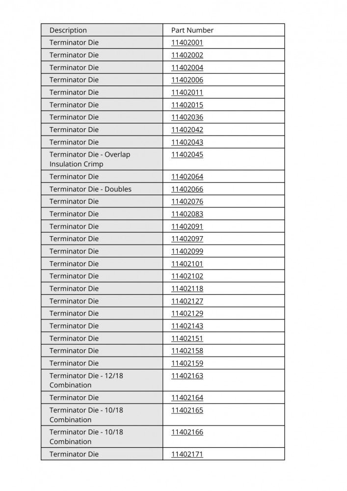 Tooling specification document page 4