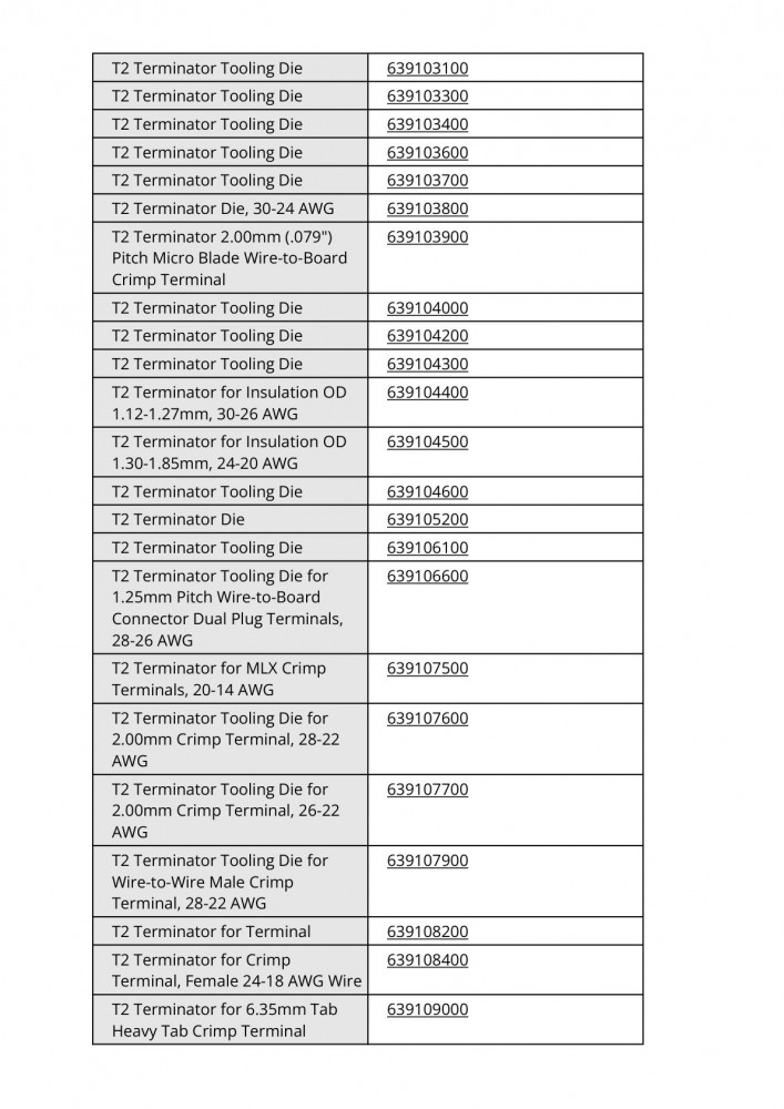Tooling specification document page 7