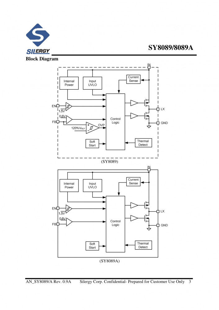 SY8089AAAC datasheet page 3