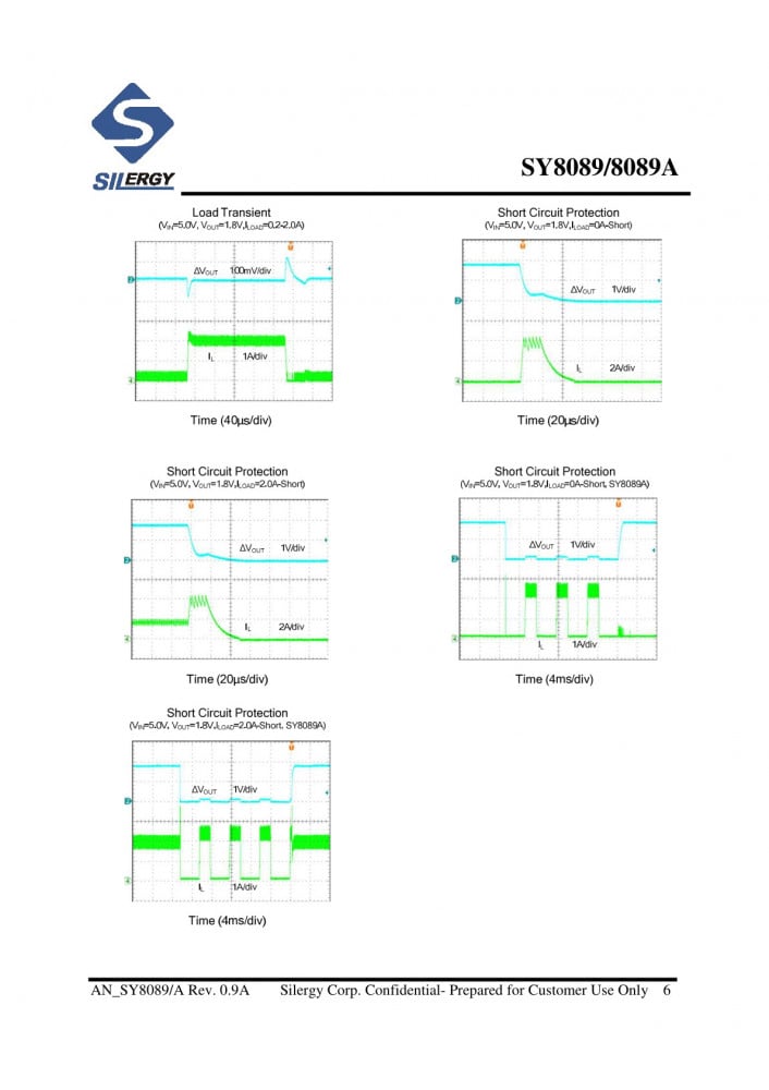 SY8089AAAC datasheet page 6