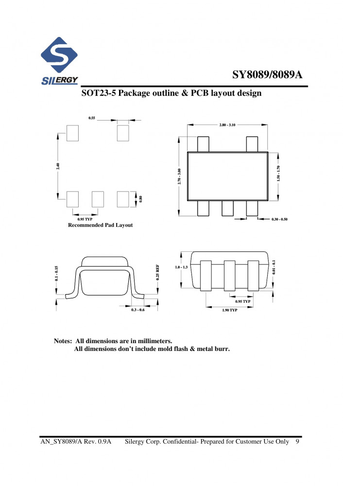 SY8089AAAC datasheet page 9