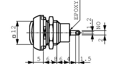 APEM IPC3SAD2L0S Pushbutton Switch for sale