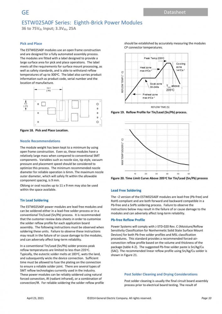 ABB ESTW025A0F41-HZ datasheet page 10