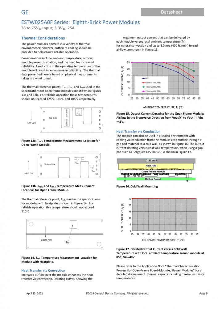 ABB ESTW025A0F41-HZ datasheet page 9
