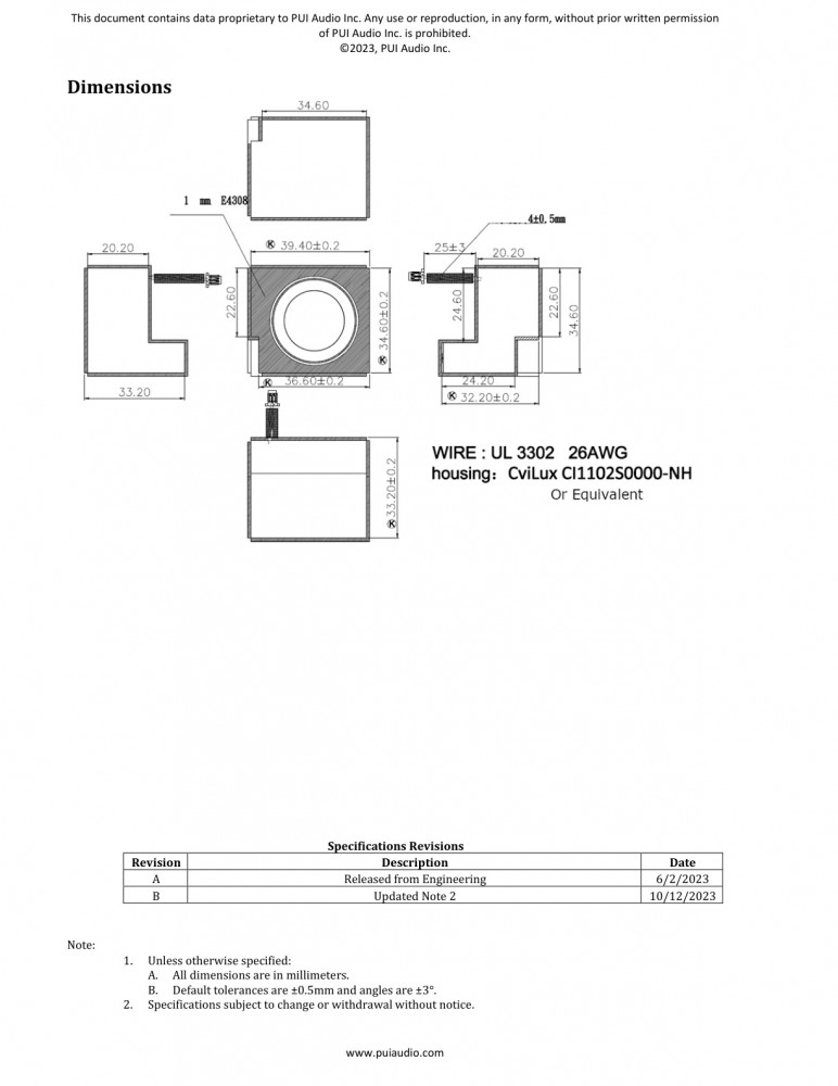 ASE04008MS-LWC25-2 datasheet page 4